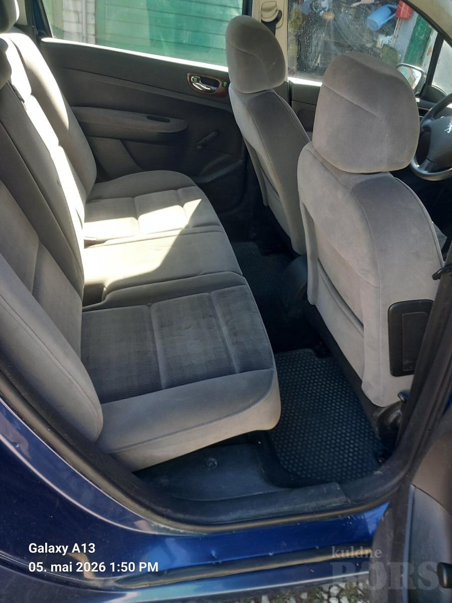 Zils Peugeot 307 2004 Tallina, ar dzinēja tilpumu 2.00 L un nobraukumu 220 tūkst. km par 850 €, foto 3 vietnē AUTOMOTO.COM.LV