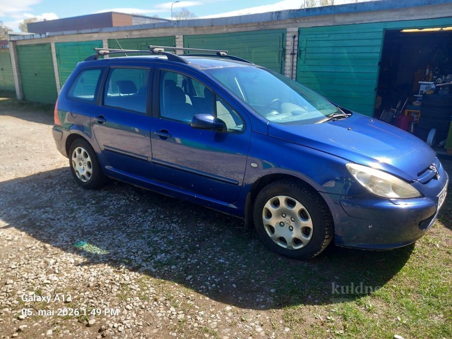 Zils Peugeot 307 2004 Tallina, ar dzinēja tilpumu 2.00 L un nobraukumu 220 tūkst. km par 850 €, foto 6 vietnē AUTOMOTO.COM.LV