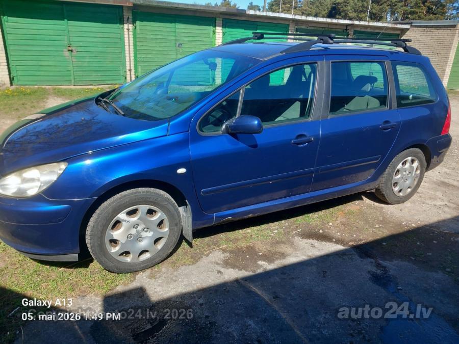 Синий Пежо 307 2004 в Таллин, объемом двигателя 2.00 л и пробегом 220 тыс. км за 850 €, фото 1 на AUTOMOTO.COM.LV