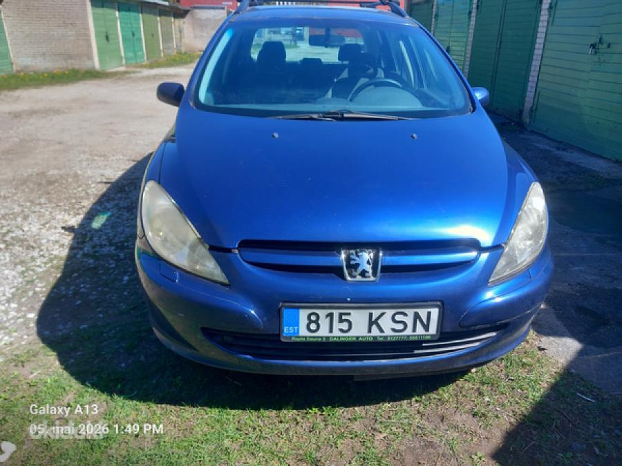 Zils Peugeot 307 2004 Tallina, ar dzinēja tilpumu 2.00 L un nobraukumu 220 tūkst. km par 850 €, foto 3 vietnē AUTOMOTO.COM.LV