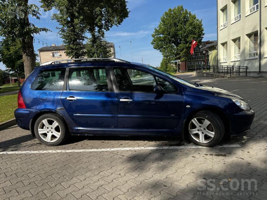 Zils Peugeot 307 2004 Krāslava, ar dzinēja tilpumu 2.00 L un nobraukumu 296 tūkst. km par 720 €, foto 4 vietnē AUTOMOTO.COM.LV