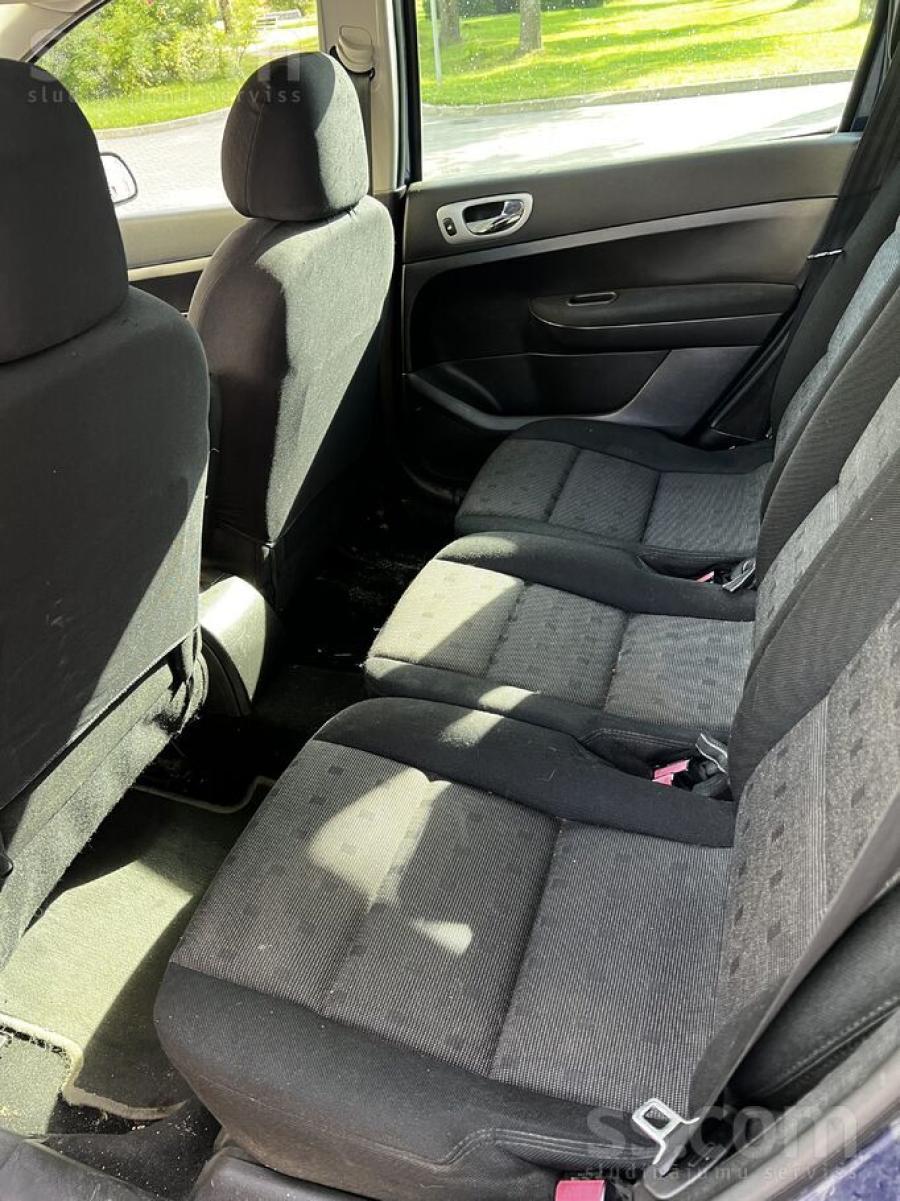 Zils Peugeot 307 2004 Krāslava, ar dzinēja tilpumu 2.00 L un nobraukumu 296 tūkst. km par 720 €, foto 7 vietnē AUTOMOTO.COM.LV