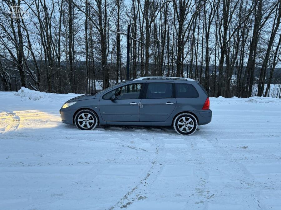 Синий Пежо 307 2006 в Аникщяй, объемом двигателя 1.60 л и пробегом 200 тыс. км за 880 €, фото 3 на AUTOMOTO.COM.LV