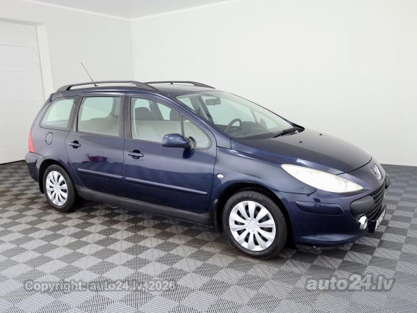 Blue Peugeot 307 2006 in Tallinn, with an engine capacity of 1.60 L and mileage of 261 thousand km for 999 €, photo 1 on AUTOMOTO.COM.LV