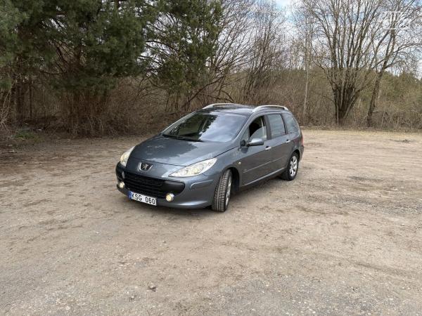 Blue Peugeot 307 2007 in Anyksciai, with an engine capacity of 1.60 L and mileage of 211 thousand km for 680 €, photo 1 on AUTOMOTO.COM.LV