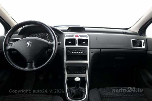 Blue Peugeot 307 2007 in Tallinn, with an engine capacity of 1.60 L and mileage of 369 thousand km for 1099 €, photo 5 on AUTOMOTO.COM.LV