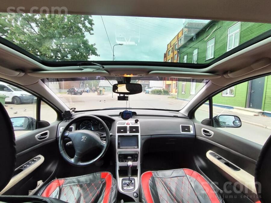 Синий Пежо 307 2007 в Рига, объемом двигателя 2.00 л и пробегом 320 тыс. км за 1700 €, фото 6 на AUTOMOTO.COM.LV