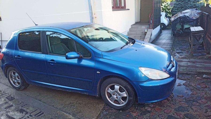 Zils Peugeot 307 2023 Panevēža, ar dzinēja tilpumu 2.00 L un nobraukumu 250 tūkst. km par 1200 €, foto 1 vietnē AUTOMOTO.COM.LV