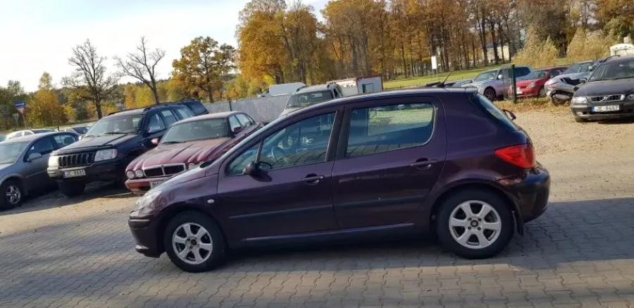 Brown Peugeot 307 2006 in Valmiera, with an engine capacity of 1.40 L and mileage of 382 thousand km for 1500 €, photo 7 on AUTOMOTO.COM.LV
