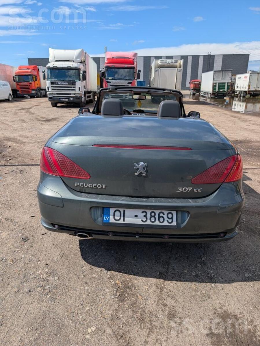 Zaļš Peugeot 307 2007 Rīga, ar dzinēja tilpumu 2.00 L un nobraukumu 346 tūkst. km par 2650 €, foto 5 vietnē AUTOMOTO.COM.LV