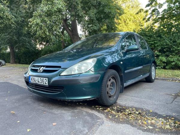 Zaļš Peugeot 307 2002 Rīga, ar dzinēja tilpumu 1.60 L un nobraukumu 185 tūkst. km par 400 €, foto 2 vietnē AUTOMOTO.COM.LV