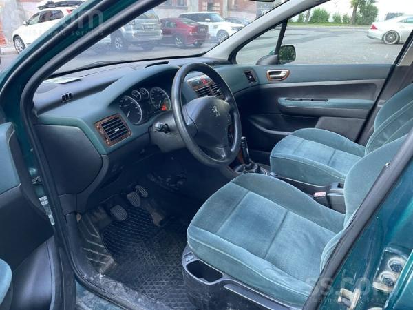 Zaļš Peugeot 307 2002 Rīga, ar dzinēja tilpumu 1.60 L un nobraukumu 185 tūkst. km par 400 €, foto 5 vietnē AUTOMOTO.COM.LV
