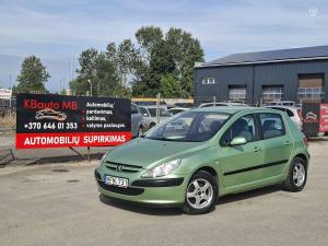 Zaļš Peugeot 307 2002 Plungė, ar dzinēja tilpumu 1.57 L un nobraukumu 359 tūkst. km par 1150 €, foto  vietnē AUTOMOTO.COM.LV