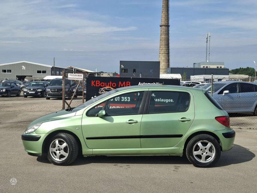 Zaļš Peugeot 307 2002 Plungė, ar dzinēja tilpumu 1.57 L un nobraukumu 359 tūkst. km par 1150 €, foto 3 vietnē AUTOMOTO.COM.LV