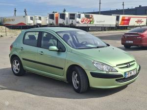 Zaļš Peugeot 307 2002 Plungė, ar dzinēja tilpumu 1.57 L un nobraukumu 359 tūkst. km par 1150 €, foto 7 vietnē AUTOMOTO.COM.LV
