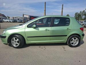 Zaļš Peugeot 307 2002 Plungė, ar dzinēja tilpumu 1.57 L un nobraukumu 359 tūkst. km par 1150 €, foto 9 vietnē AUTOMOTO.COM.LV