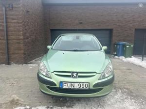 Green Peugeot 307 2003 in Vilnius, with an engine capacity of 1.60 L and mileage of 237 thousand km for 1370 €, photo  on AUTOMOTO.COM.LV