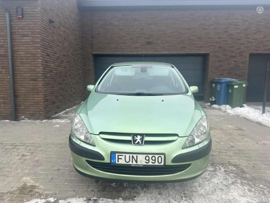 Zaļš Peugeot 307 2003 Viļņa, ar dzinēja tilpumu 1.60 L un nobraukumu 237 tūkst. km par 1370 €, foto 1 vietnē AUTOMOTO.COM.LV