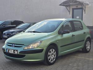 Zaļš Peugeot 307 2003 Viļņa, ar dzinēja tilpumu 1.60 L un nobraukumu 263 tūkst. km par 700 €, foto  vietnē AUTOMOTO.COM.LV