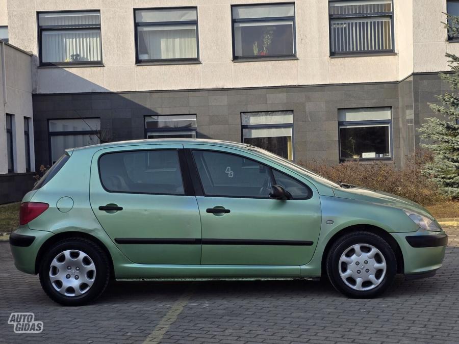 Zaļš Peugeot 307 2003 Viļņa, ar dzinēja tilpumu 1.60 L un nobraukumu 263 tūkst. km par 700 €, foto 3 vietnē AUTOMOTO.COM.LV