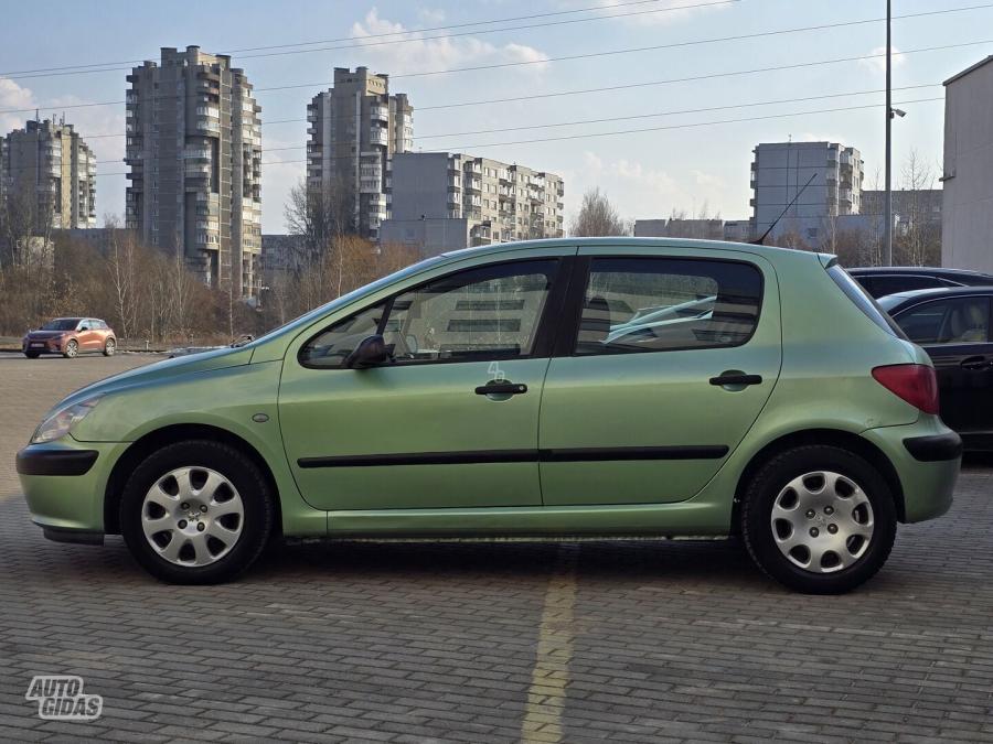 Zaļš Peugeot 307 2003 Viļņa, ar dzinēja tilpumu 1.60 L un nobraukumu 263 tūkst. km par 700 €, foto 4 vietnē AUTOMOTO.COM.LV