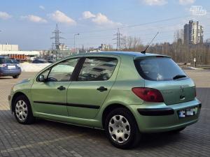 Zaļš Peugeot 307 2003 Viļņa, ar dzinēja tilpumu 1.60 L un nobraukumu 263 tūkst. km par 700 €, foto 5 vietnē AUTOMOTO.COM.LV