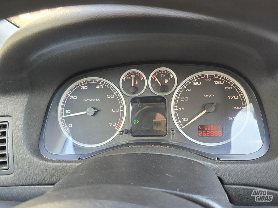 Zaļš Peugeot 307 2003 Viļņa, ar dzinēja tilpumu 1.60 L un nobraukumu 263 tūkst. km par 700 €, foto 13 vietnē AUTOMOTO.COM.LV