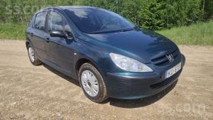 Zaļš Peugeot 307 2003 Daugavpils, ar dzinēja tilpumu 2.00 L un nobraukumu 349 tūkst. km par 900 €, foto  vietnē AUTOMOTO.COM.LV