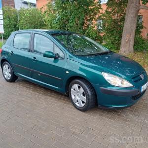 Green Peugeot 307 2003 in Riga, with an engine capacity of 1.60 L and mileage of 0 thousand km for 995 €, photo 3 on AUTOMOTO.COM.LV