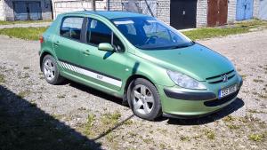Green Peugeot 307 2004 in Sillamae, with an engine capacity of 2.00 L and mileage of 241 thousand km for 800 €, photo 12 on AUTOMOTO.COM.LV