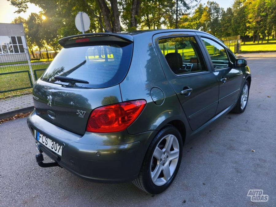 Zaļš Peugeot 307 2005 Tauragė, ar dzinēja tilpumu 2.00 L un nobraukumu 319 tūkst. km par 1650 €, foto 4 vietnē AUTOMOTO.COM.LV
