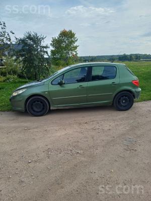 Green Peugeot 307 2006 in Jelgava, with an engine capacity of 1.60 L and mileage of 190 thousand km for 900 €, photo  on AUTOMOTO.COM.LV
