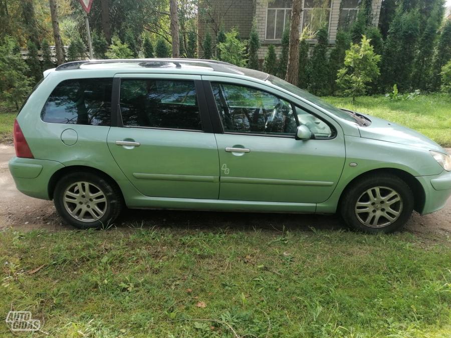 Zaļš Peugeot 307 2004 Ukmergė, ar dzinēja tilpumu 1.60 L un nobraukumu 303 tūkst. km par 440 €, foto 5 vietnē AUTOMOTO.COM.LV