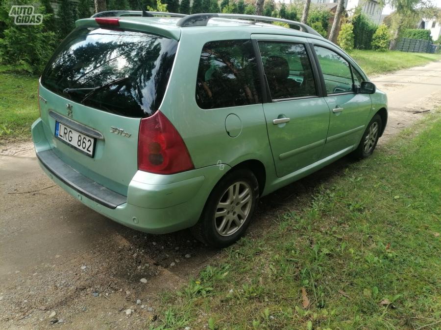 Zaļš Peugeot 307 2004 Ukmergė, ar dzinēja tilpumu 1.60 L un nobraukumu 303 tūkst. km par 440 €, foto 6 vietnē AUTOMOTO.COM.LV