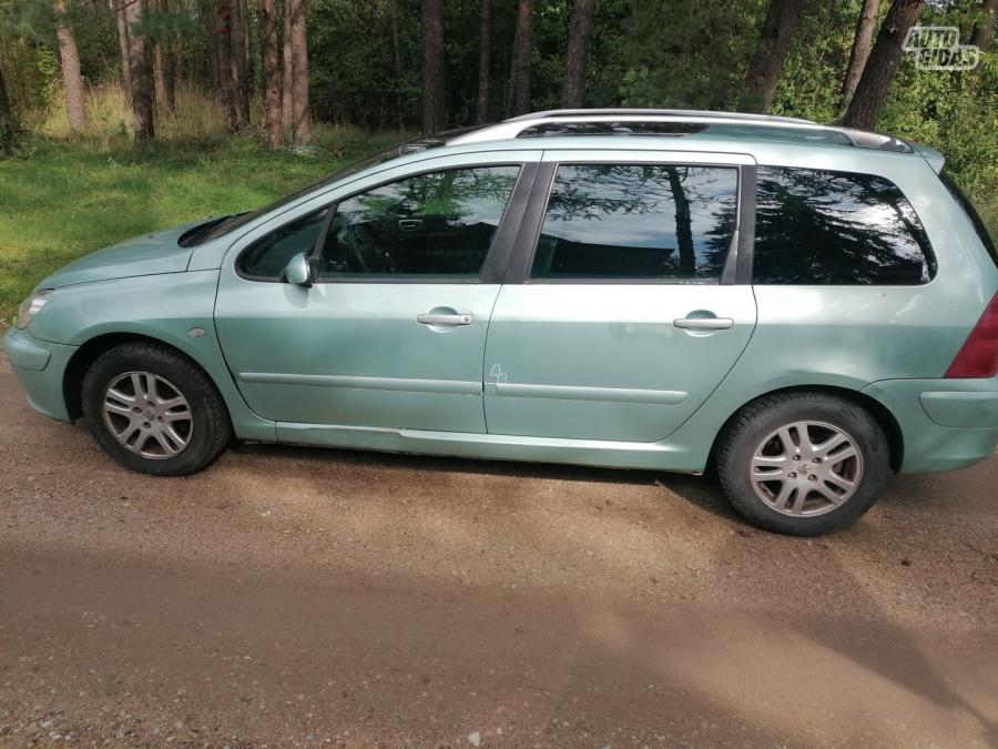 Zaļš Peugeot 307 2004 Ukmergė, ar dzinēja tilpumu 1.60 L un nobraukumu 303 tūkst. km par 440 €, foto 9 vietnē AUTOMOTO.COM.LV