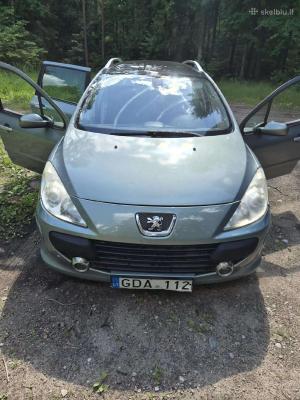 Zaļš Peugeot 307 2005 Mažeikiai, ar dzinēja tilpumu 2.00 L un nobraukumu 3600 tūkst. km par 750 €, foto  vietnē AUTOMOTO.COM.LV