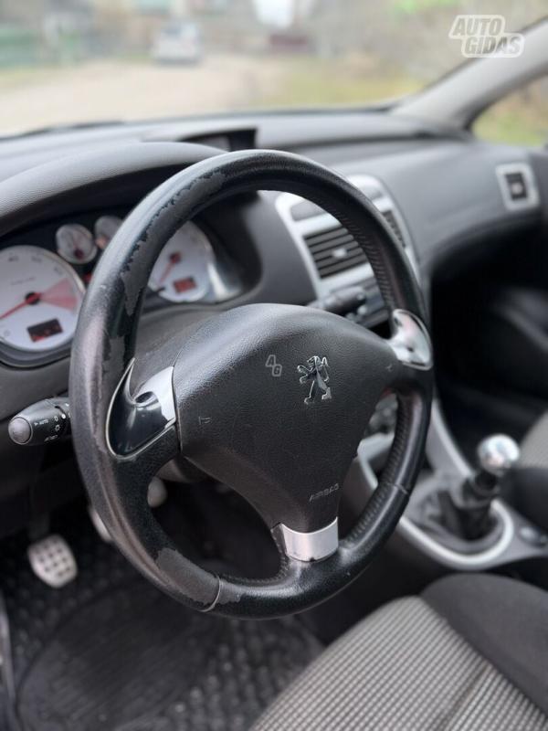 Pelēks Peugeot 307 2003 Kauņa, ar dzinēja tilpumu 2.00 L un nobraukumu 236 tūkst. km par 1950 €, foto 8 vietnē AUTOMOTO.COM.LV