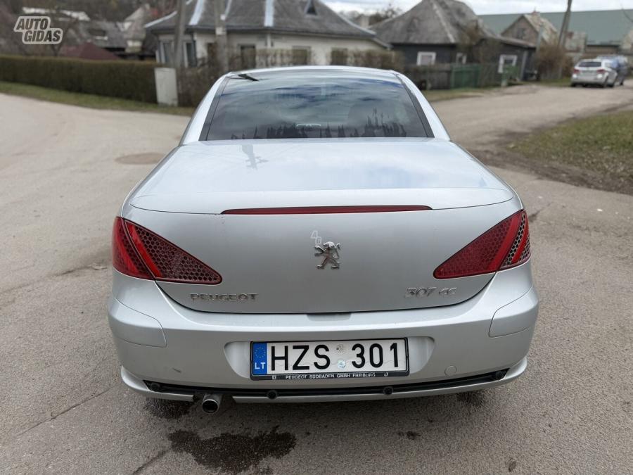 Grey Peugeot 307 2003 in Kaunas, with an engine capacity of 2.00 L and mileage of 236 thousand km for 1950 €, photo 25 on AUTOMOTO.COM.LV