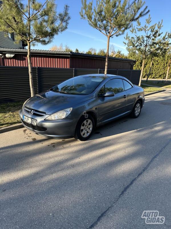 Grey Peugeot 307 2004 in Kaunas, with an engine capacity of 1.60 L and mileage of 227 thousand km for 1000 €, photo 6 on AUTOMOTO.COM.LV