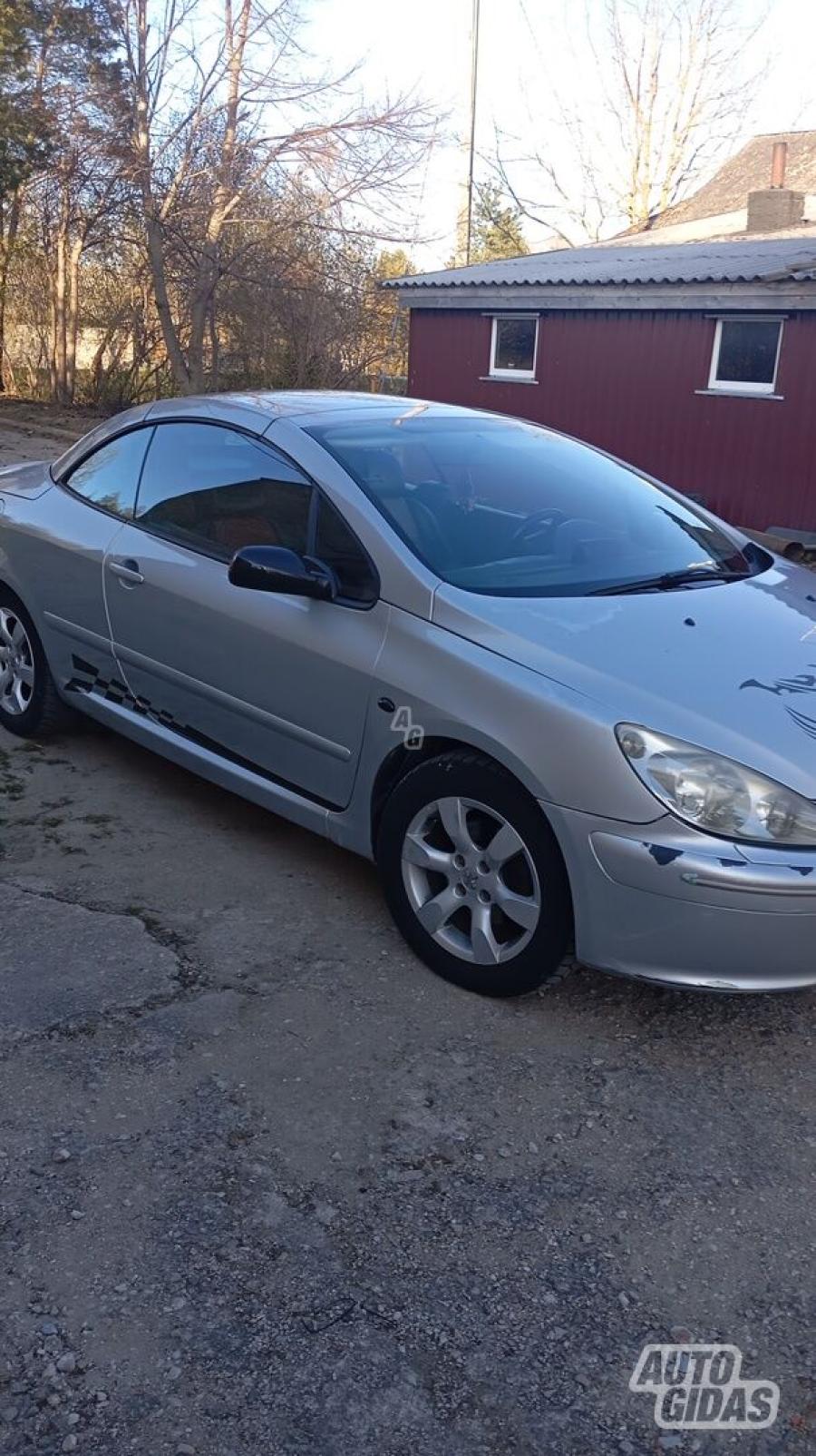 Grey Peugeot 307 2004 in Pakruojis, with an engine capacity of 2.00 L and mileage of 263 thousand km for 1000 €, photo 7 on AUTOMOTO.COM.LV