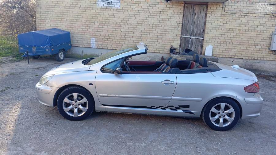 Grey Peugeot 307 2004 in Pakruojis, with an engine capacity of 2.00 L and mileage of 263 thousand km for 1000 €, photo 9 on AUTOMOTO.COM.LV