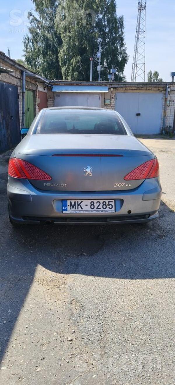 Pelēks Peugeot 307 2004 Rīga, ar dzinēja tilpumu 2.00 L un nobraukumu 280 tūkst. km par 850 €, foto 4 vietnē AUTOMOTO.COM.LV