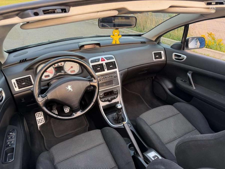 Grey Peugeot 307 2004 in Vilnius, with an engine capacity of 1.59 L and mileage of 159 thousand km for 1600 €, photo 7 on AUTOMOTO.COM.LV