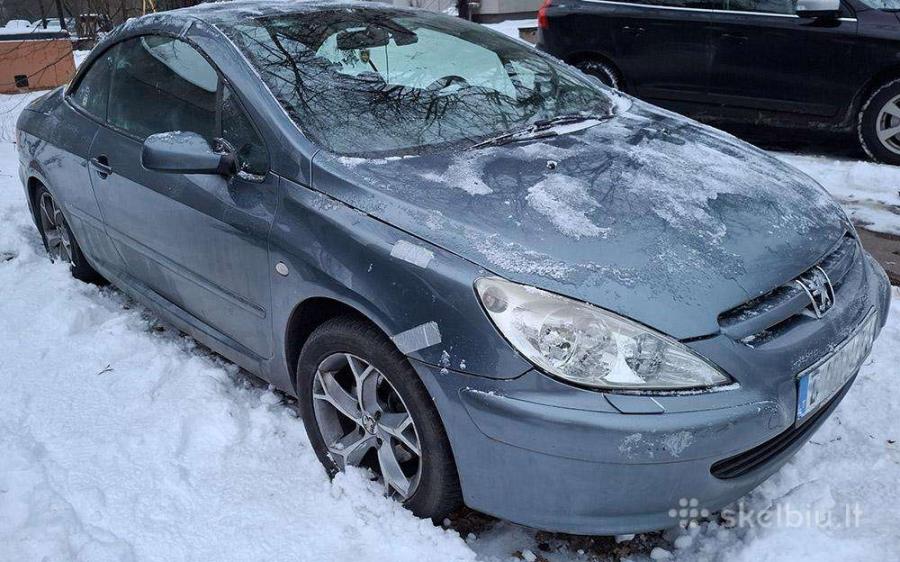 Pelēks Peugeot 307 2006 Kauņa, ar dzinēja tilpumu 2.00 L un nobraukumu 278 tūkst. km par 800 €, foto 2 vietnē AUTOMOTO.COM.LV