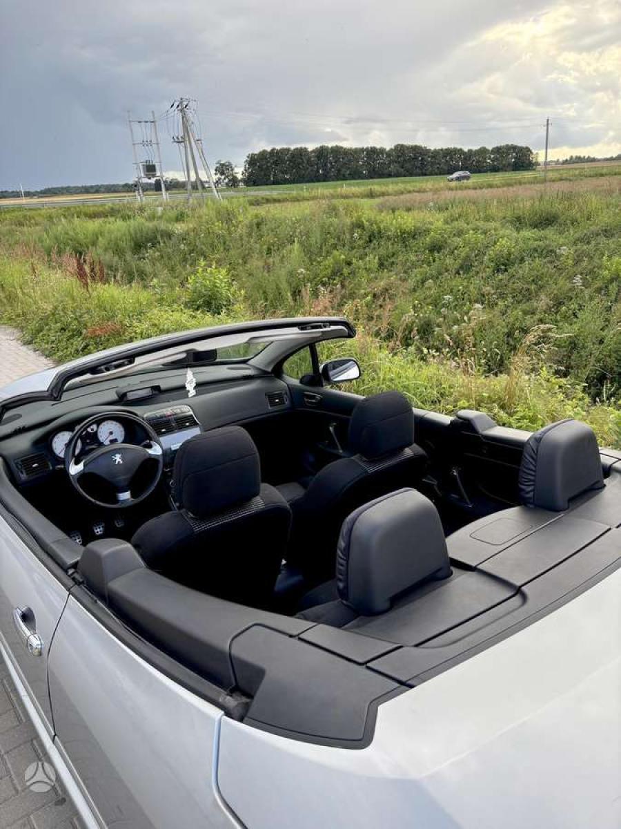 Pelēks Peugeot 307 2006 Kauņa, ar dzinēja tilpumu 1.59 L un nobraukumu 210 tūkst. km par 600 €, foto 14 vietnē AUTOMOTO.COM.LV