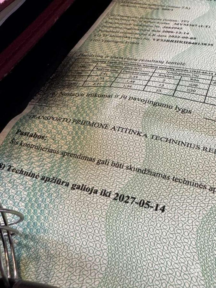 Серый Пежо 307 2007 в Вильнюс, объемом двигателя 2.00 л и пробегом 311 тыс. км за 2200 €, фото 33 на AUTOMOTO.COM.LV