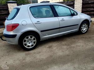Pelēks Peugeot 307 2001 Viļņa, ar dzinēja tilpumu 1.60 L un nobraukumu 370 tūkst. km par 850 €, foto  vietnē AUTOMOTO.COM.LV