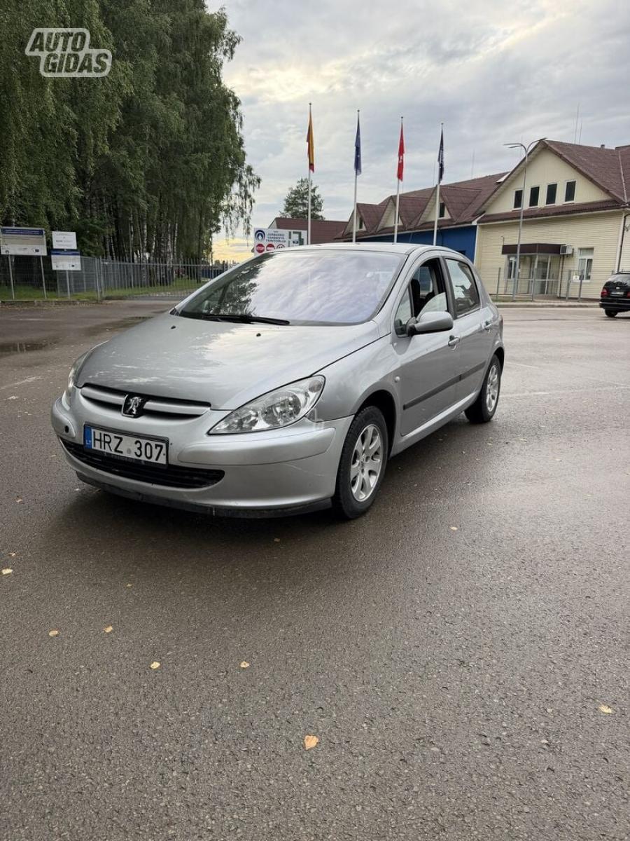 Pelēks Peugeot 307 2001 Jurbarkas, ar dzinēja tilpumu 2.00 L un nobraukumu 252 tūkst. km par 480 €, foto 1 vietnē AUTOMOTO.COM.LV