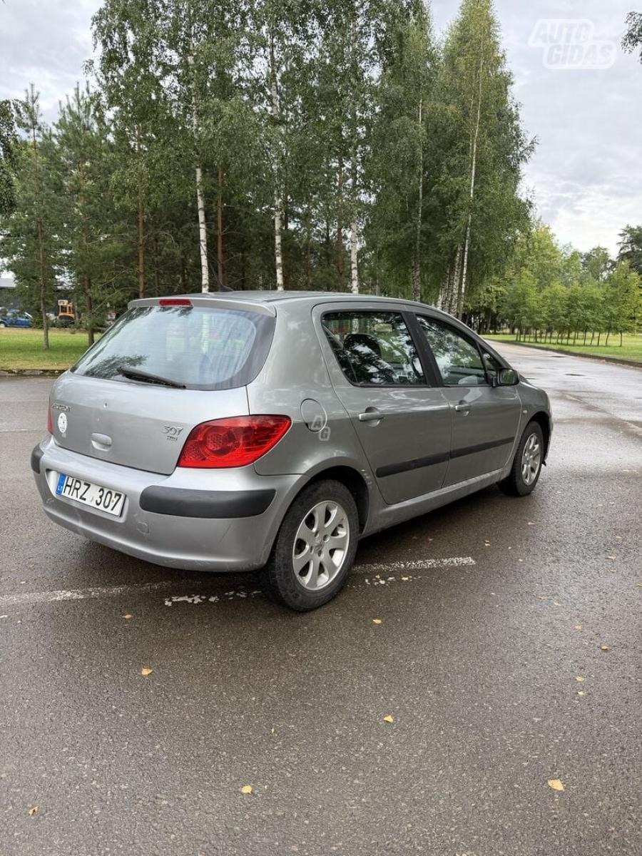 Pelēks Peugeot 307 2001 Jurbarkas, ar dzinēja tilpumu 2.00 L un nobraukumu 252 tūkst. km par 480 €, foto 4 vietnē AUTOMOTO.COM.LV