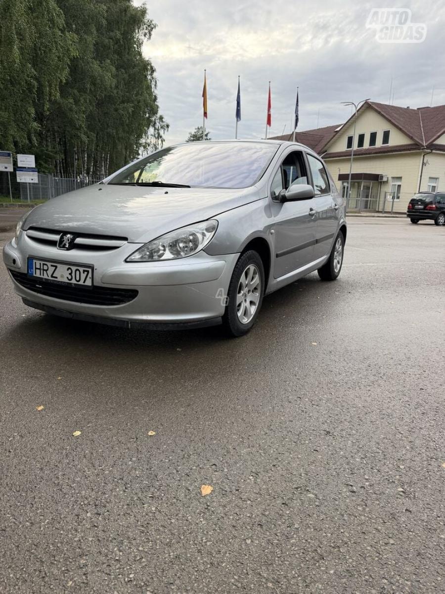Pelēks Peugeot 307 2001 Jurbarkas, ar dzinēja tilpumu 2.00 L un nobraukumu 252 tūkst. km par 480 €, foto 6 vietnē AUTOMOTO.COM.LV